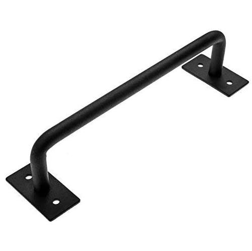 8" Industrial Pull Handle | Matte Black